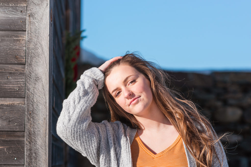 Cornish, New Hampshire | Senior Portrait Session - Courtney Cania